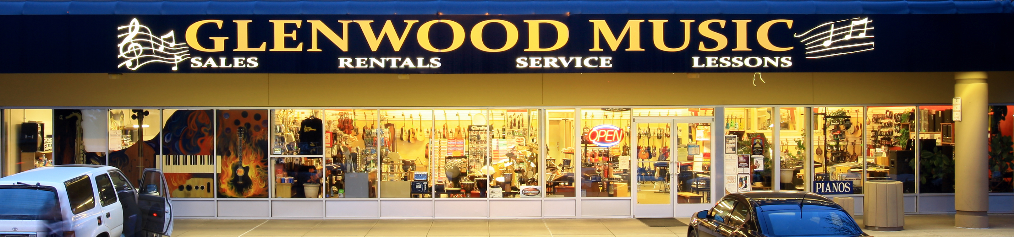 storefront | Glenwood Music